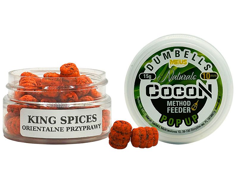 Dumbells Cocon Pop Up King Spice 10mm MINIS - Sklep internetowy FlyCarp